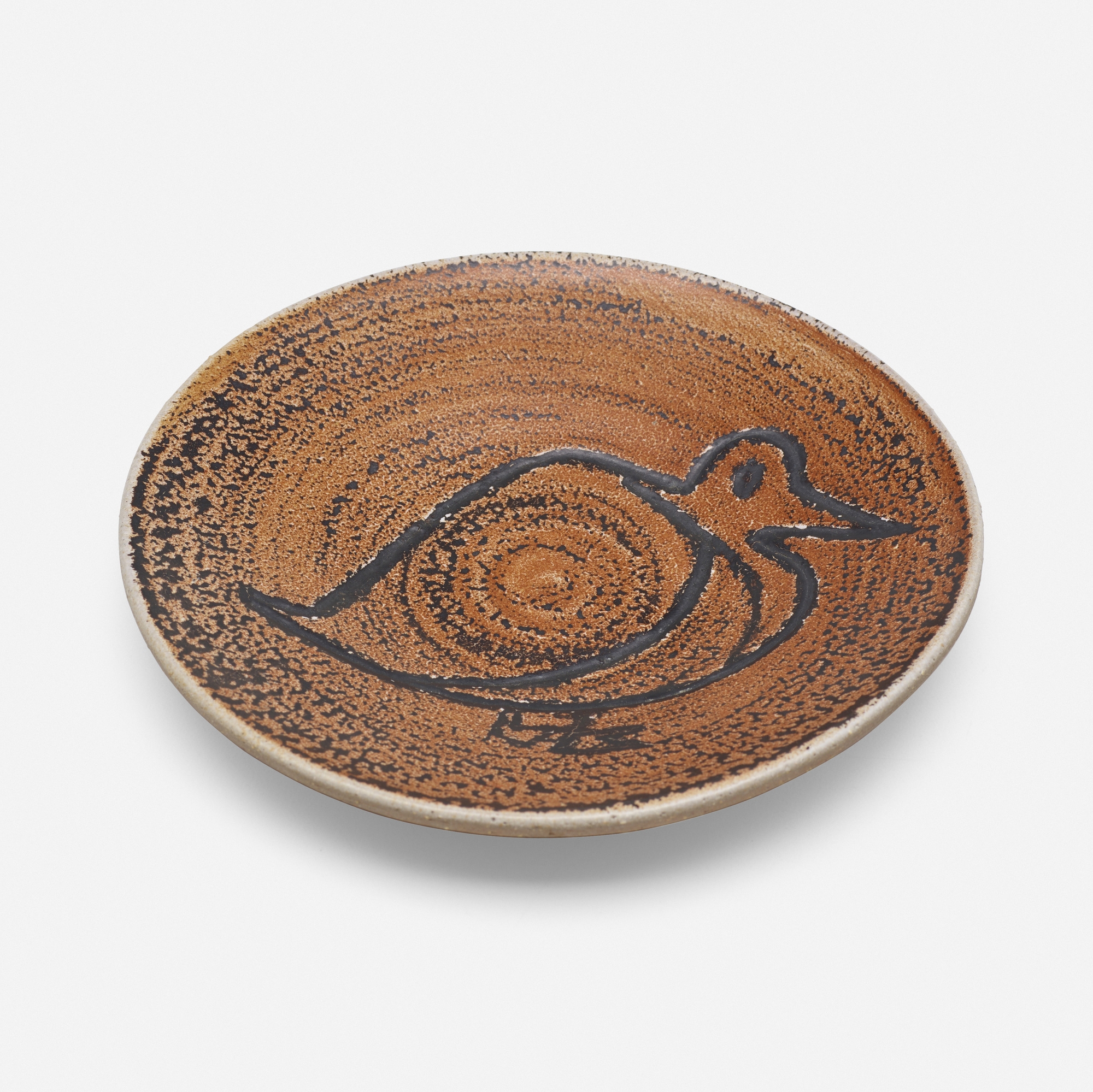 Clyde Burt | Plate (Circa 1965) | MutualArt