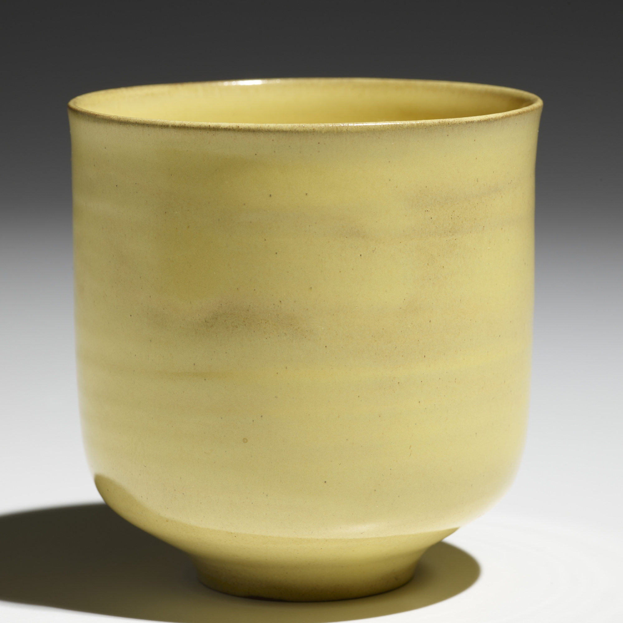 Otto & Gertrud Natzler | Tall sided vessel (1959) | MutualArt