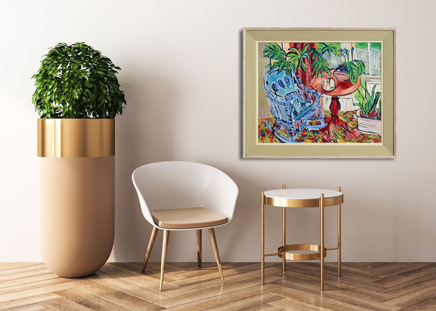 Elizabeth Cope | The Garden Room (1988) (1988) | MutualArt