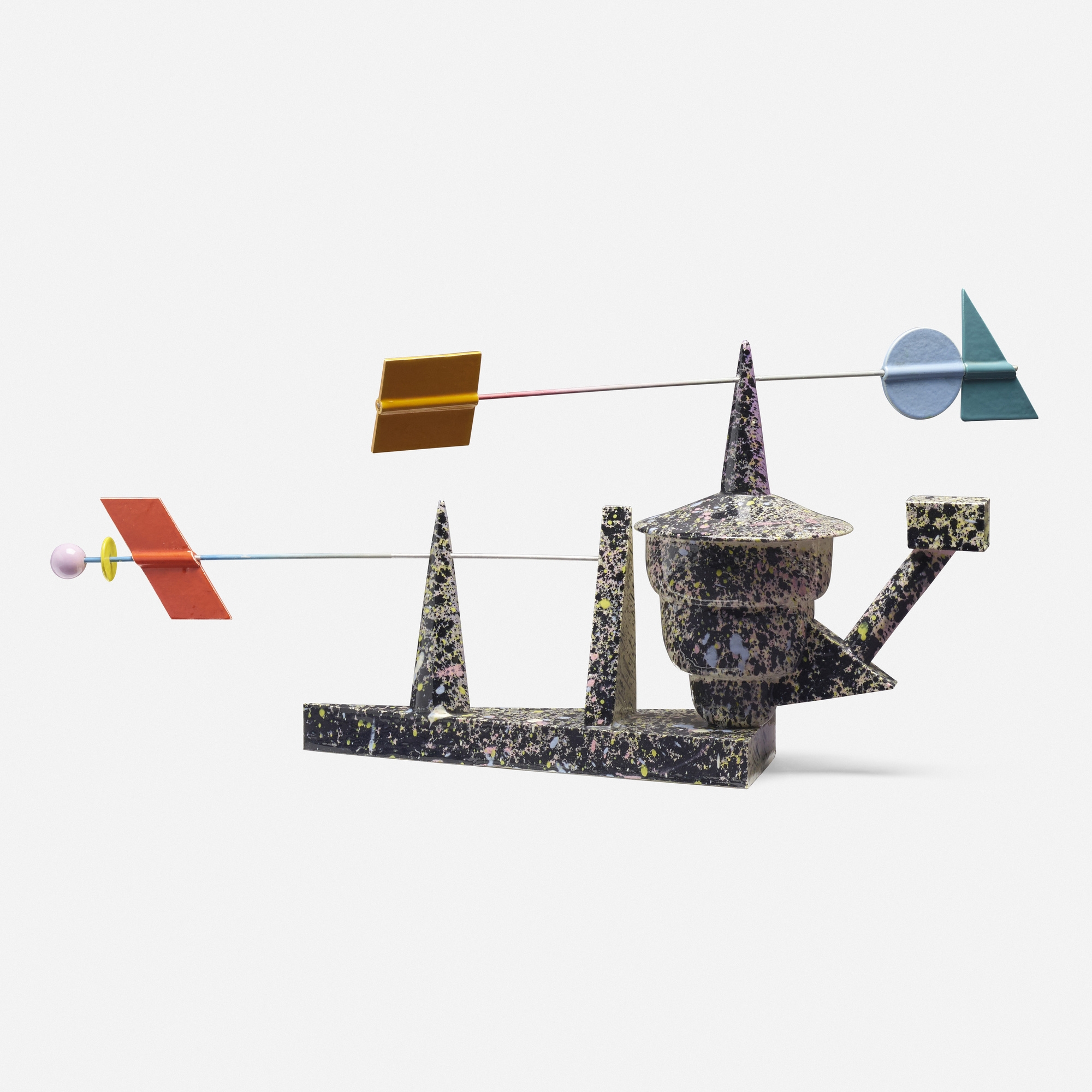 Peter Shire | Weathervane teapot (1982) | MutualArt