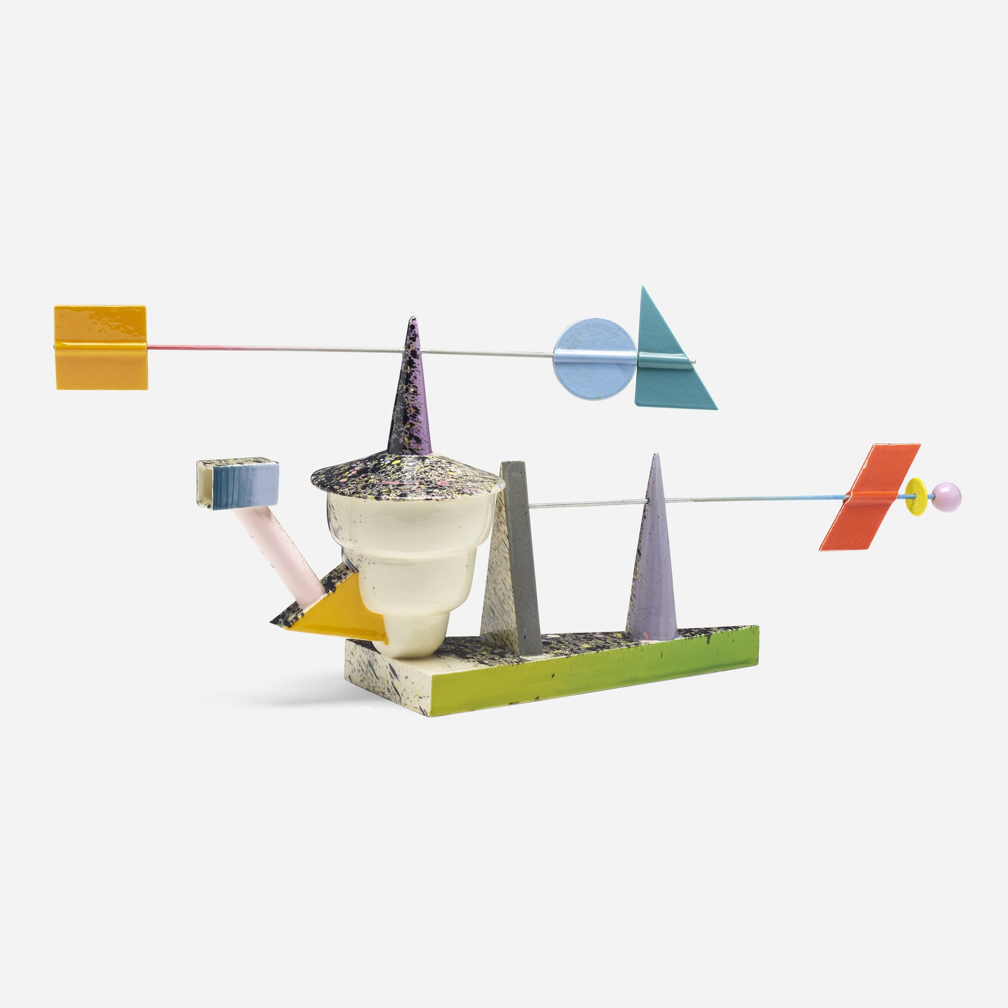 Peter Shire | Weathervane teapot (1982) | MutualArt