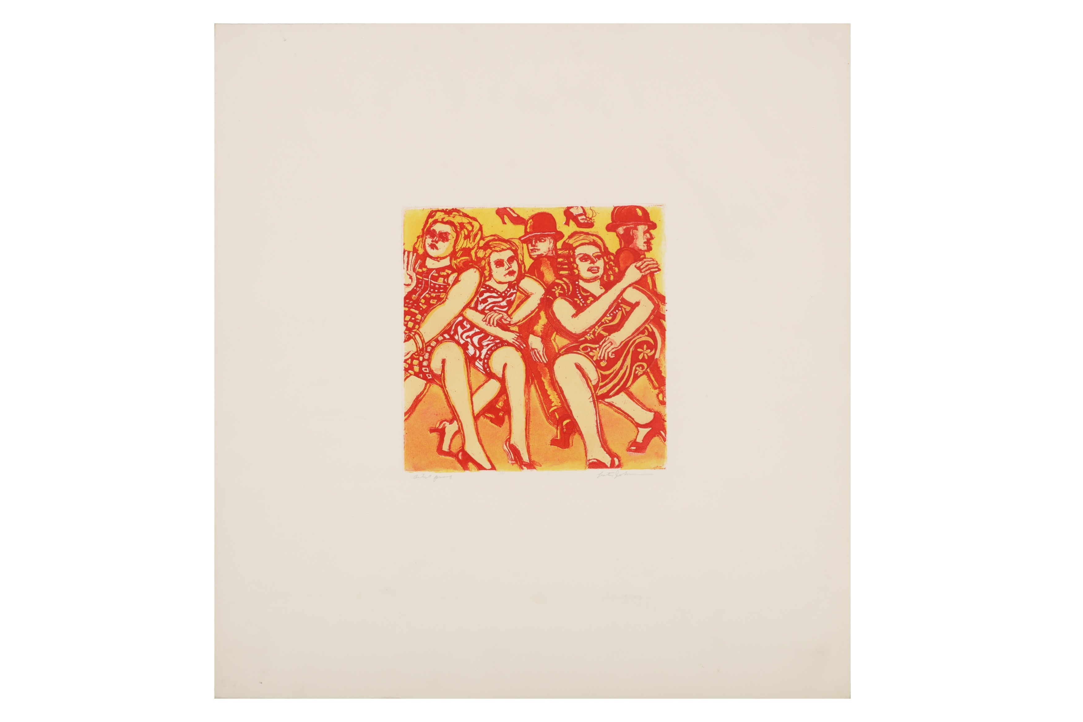 Lester Johnson | Untitled | MutualArt