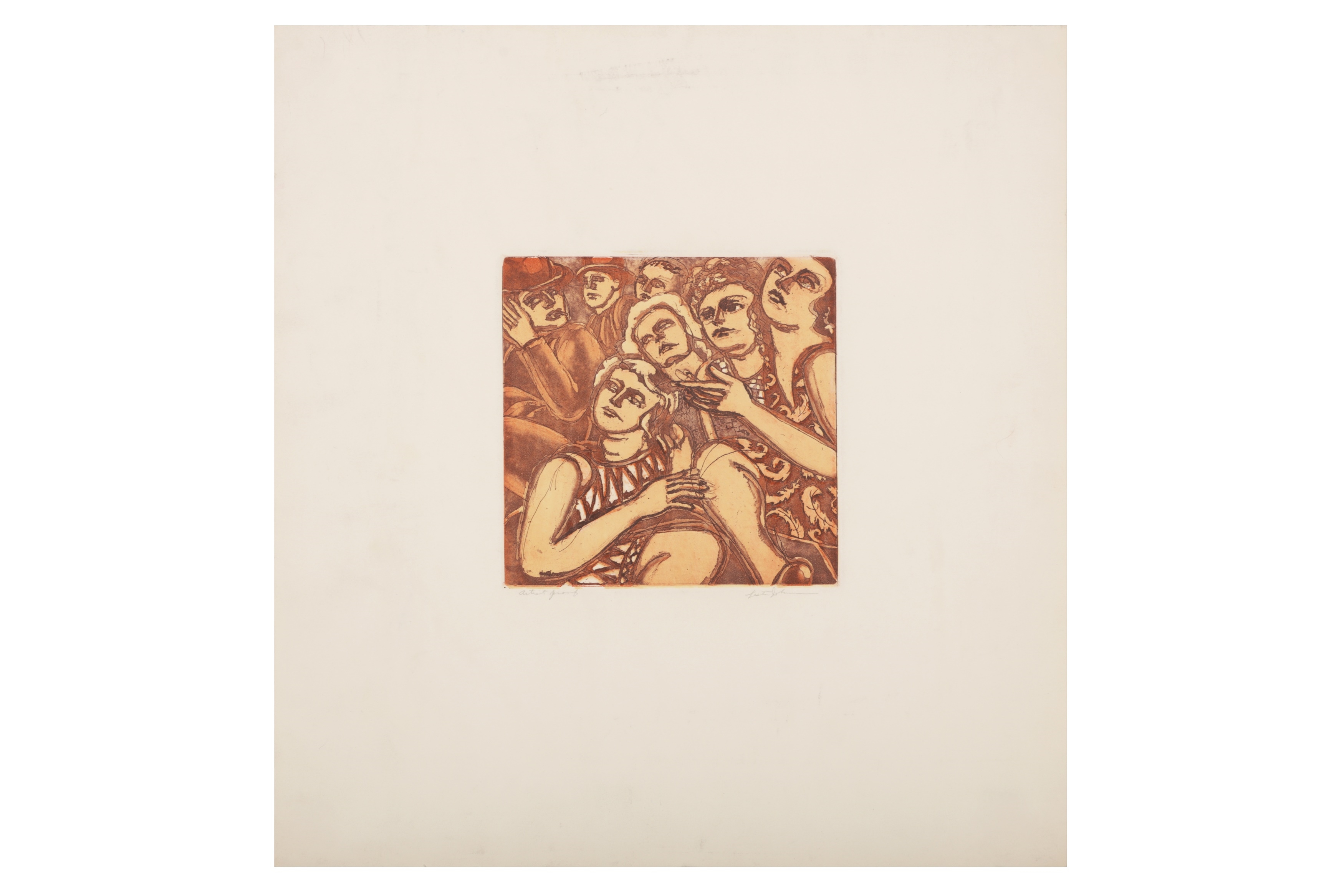 Lester Johnson | Untitled | MutualArt