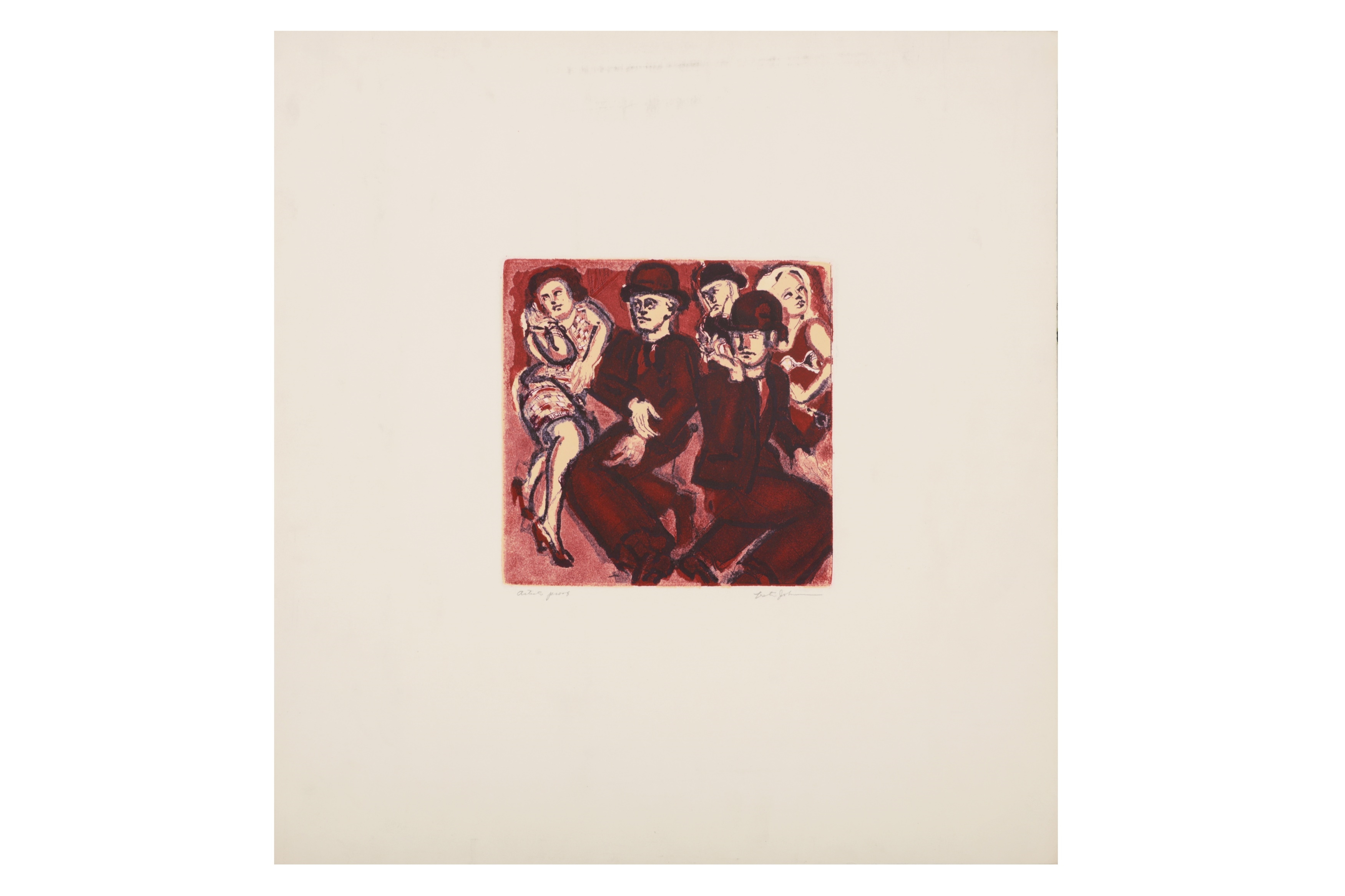 Lester Johnson | Untitled | MutualArt