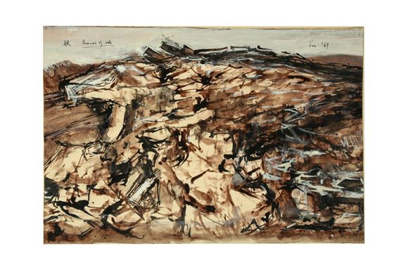 Anthony Rossiter | Remains of wall | MutualArt