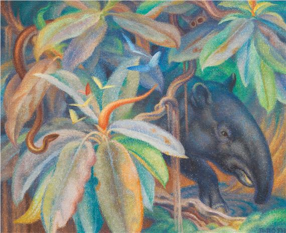 Norbertine von Bresslern-Roth | Tropische Fantasie (1971) | MutualArt