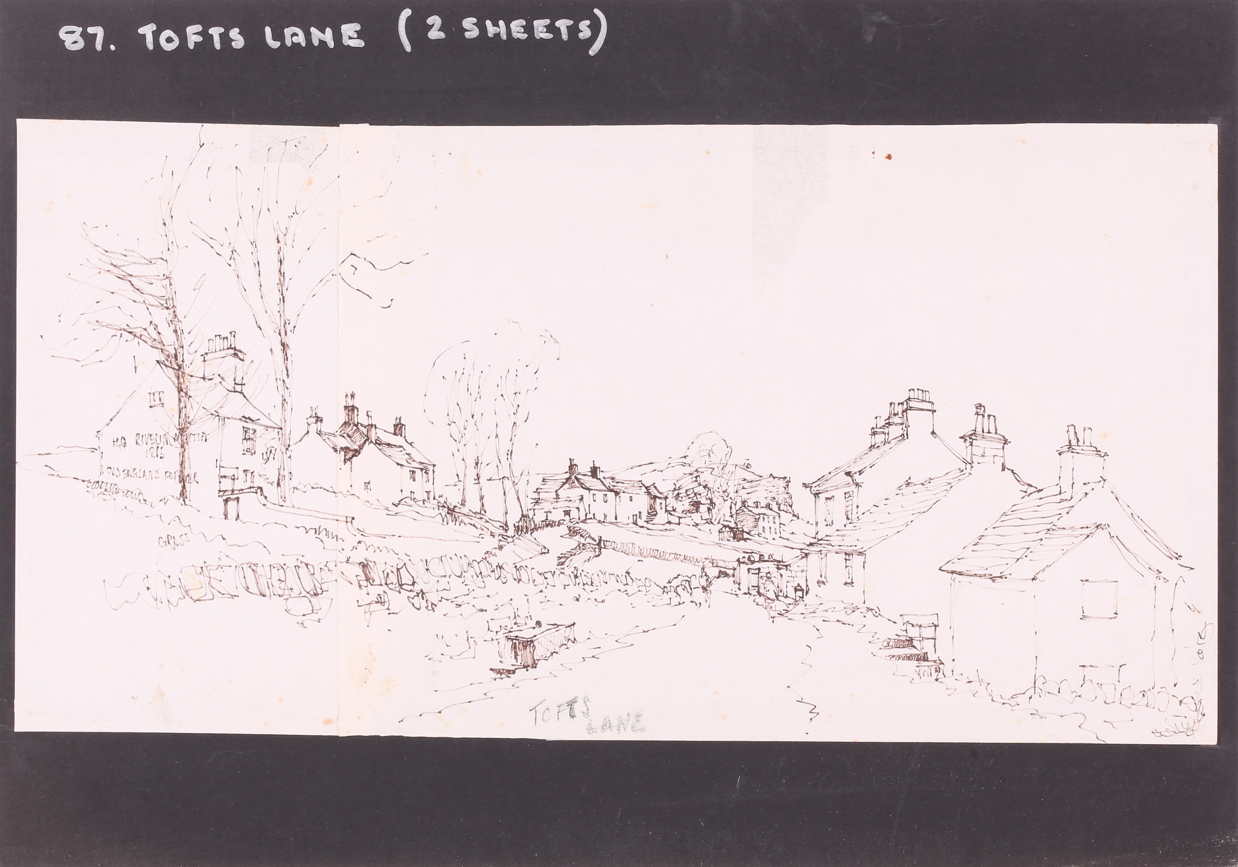 George Cunningham Panoramic Views Of Sheffield Streets And The Peak