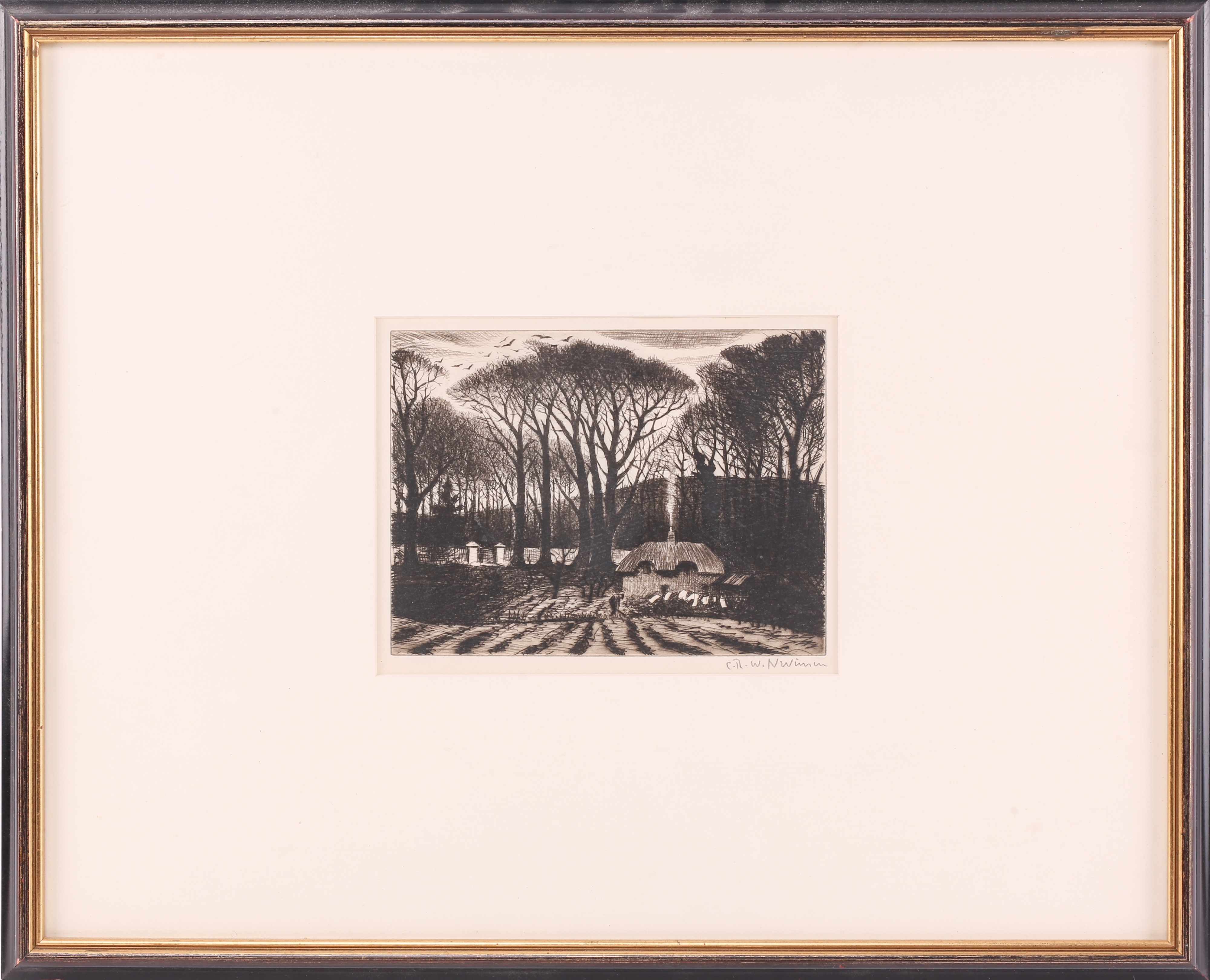 Christopher Richard Wynne Nevinson | The Manor Gates | MutualArt