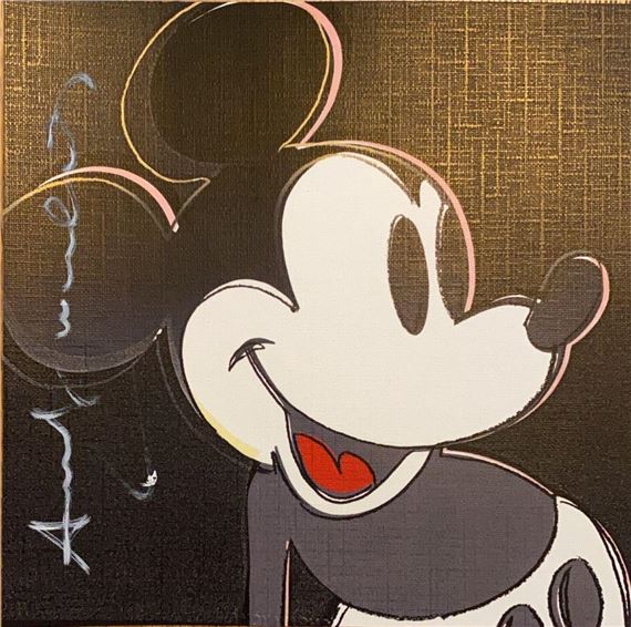 Andy Warhol | Myths. Mickey Mouse (1981) | MutualArt