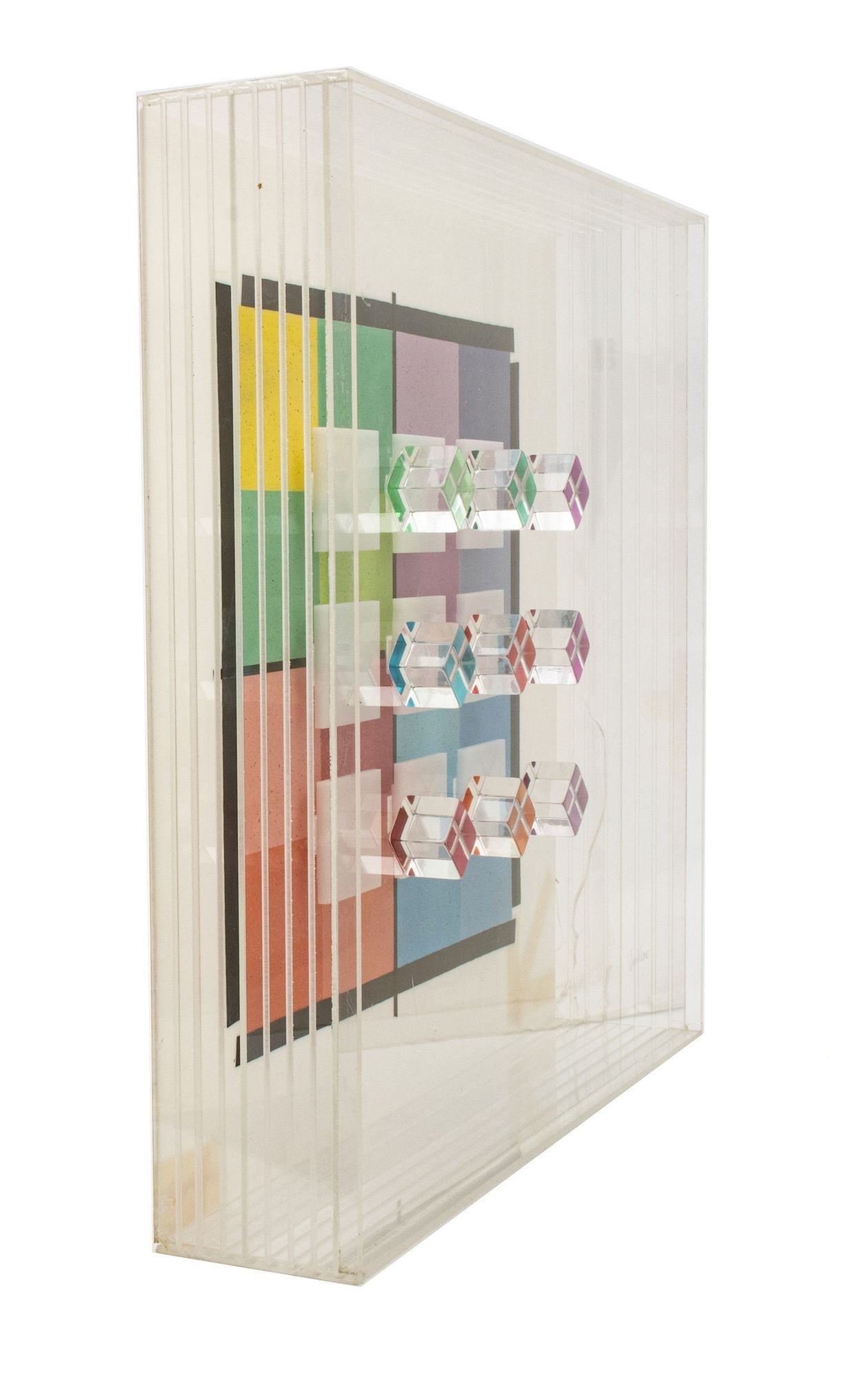 Leonard Janklow | Op Art Wall Sculpture | MutualArt