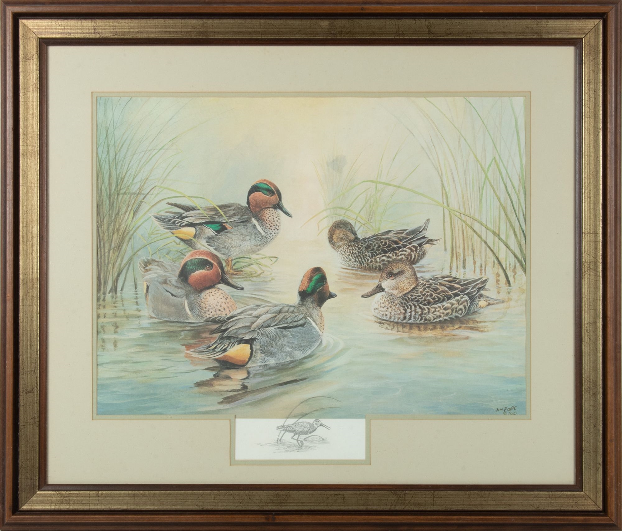 Jim Foote | Five Ducks (1980) | MutualArt