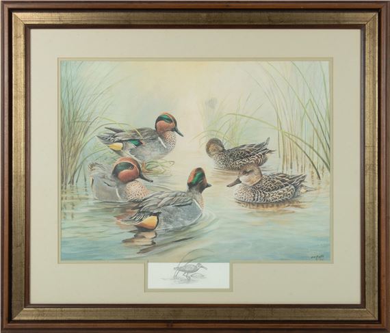 Jim Foote | Five Ducks (1980) | MutualArt
