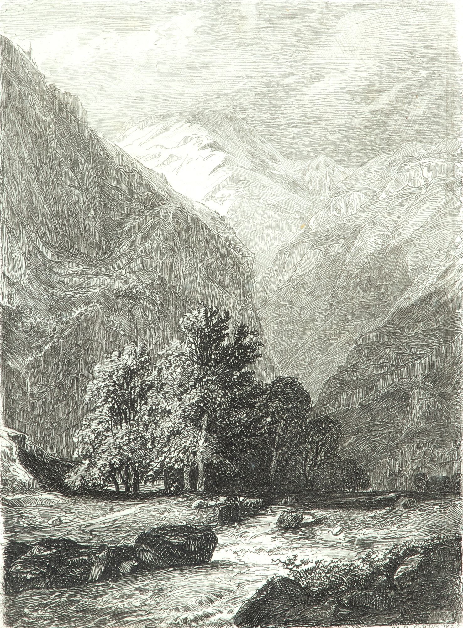 Alexandre Calame | Mountain Landscape Scenes | MutualArt