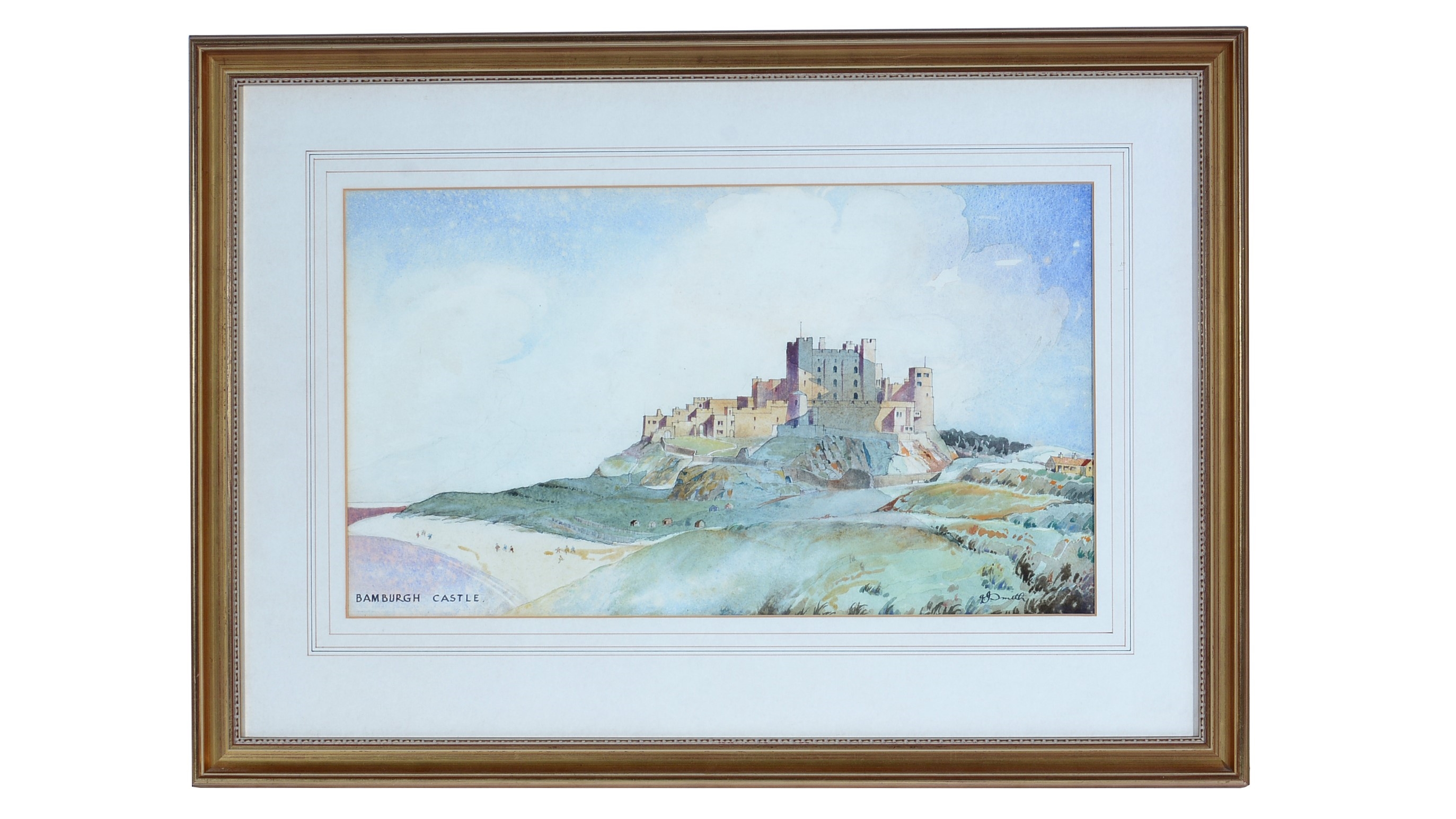 J. Smith | Bamburgh Castle | MutualArt