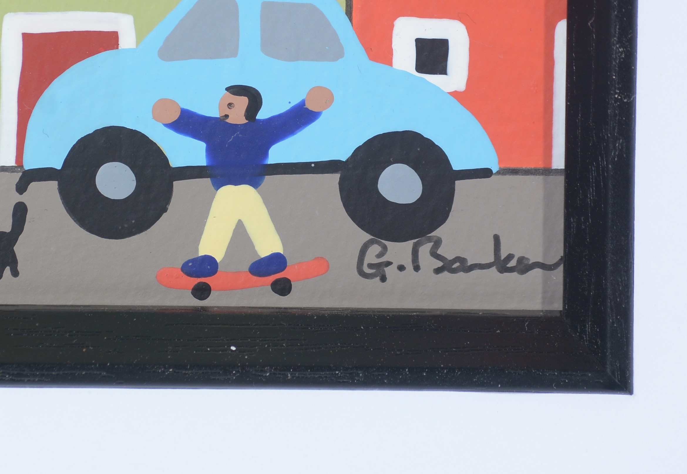 Gordon Barker | A Day at the Beach | MutualArt