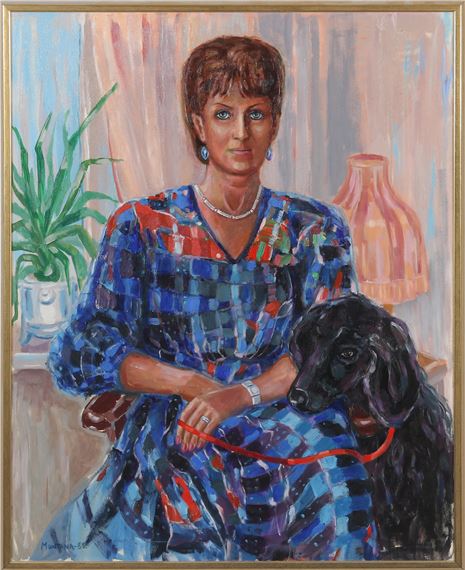 June Montana Lorentz | Kvinnoporträtt | MutualArt