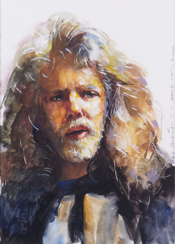 Robert Lenkiewicz | Self Portrait | MutualArt
