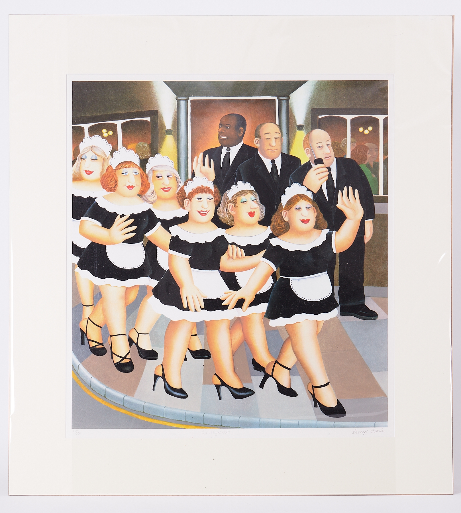 Beryl Cook | Girls Night Out | MutualArt