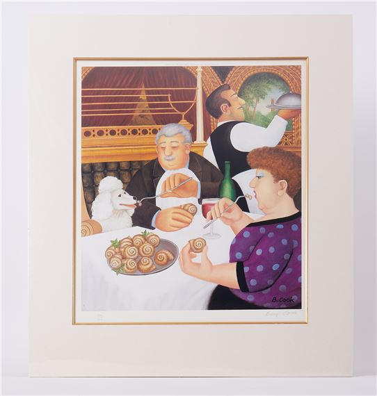 Cook Beryl | Dining in Paris | Compare similar artworks | MutualArt