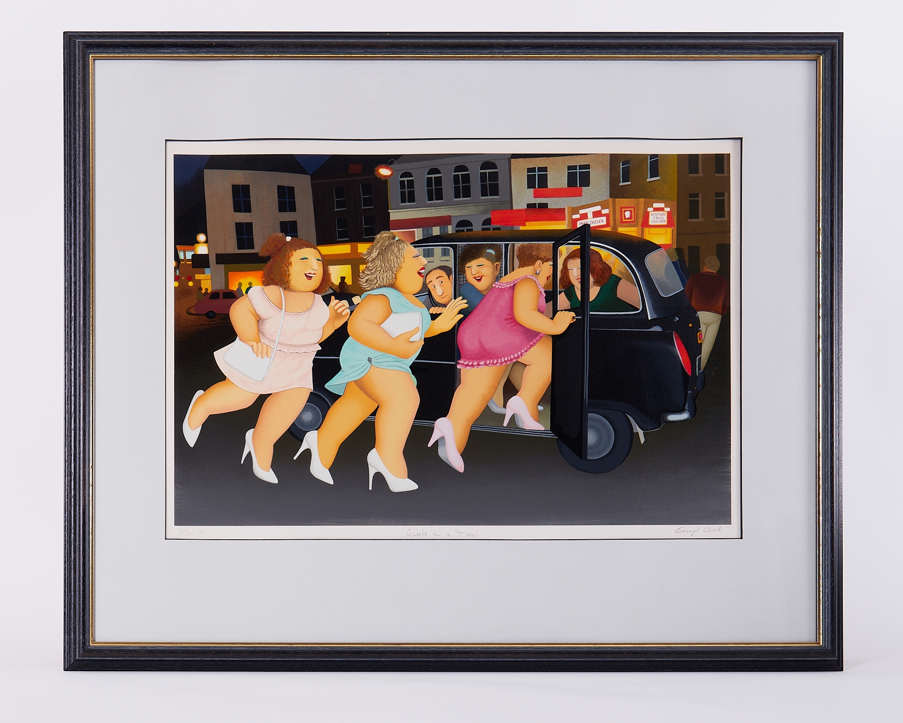 Beryl Cook | Girls Night Out | MutualArt