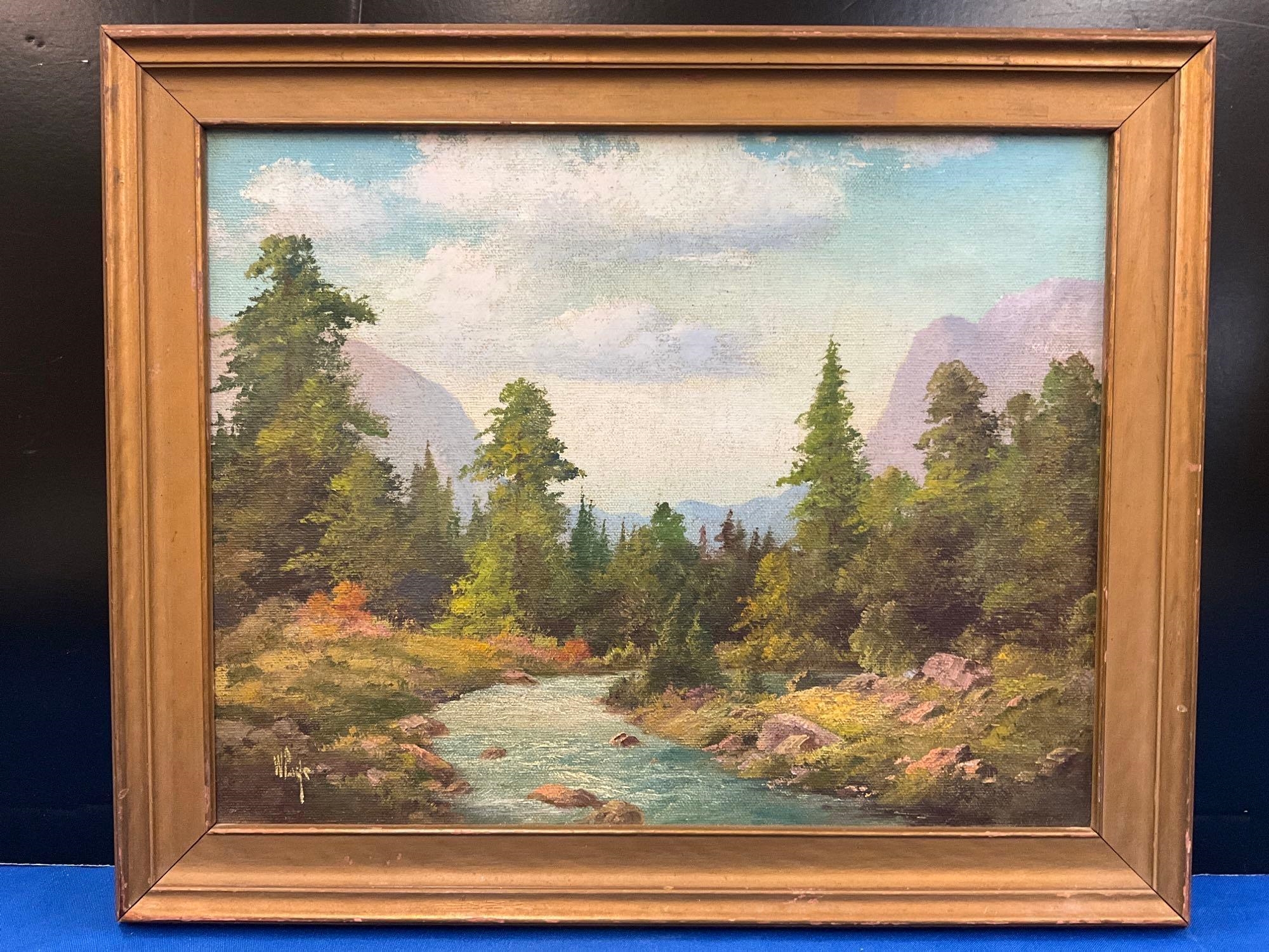 Willard Page | Willard Page Canyon Oil Painting | MutualArt