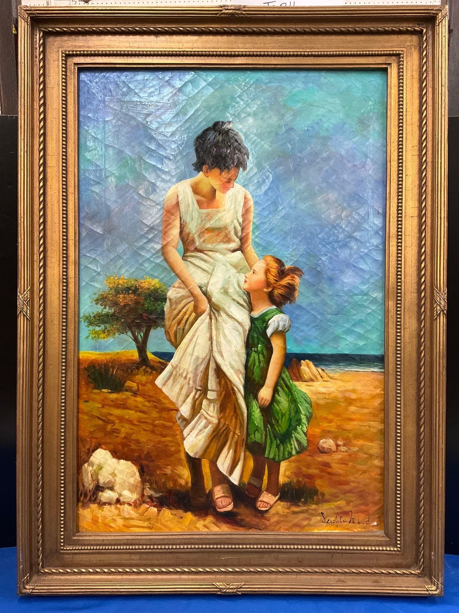 Giuseppe Pino | Reproduction Oil Painting After Pino Daeni | MutualArt