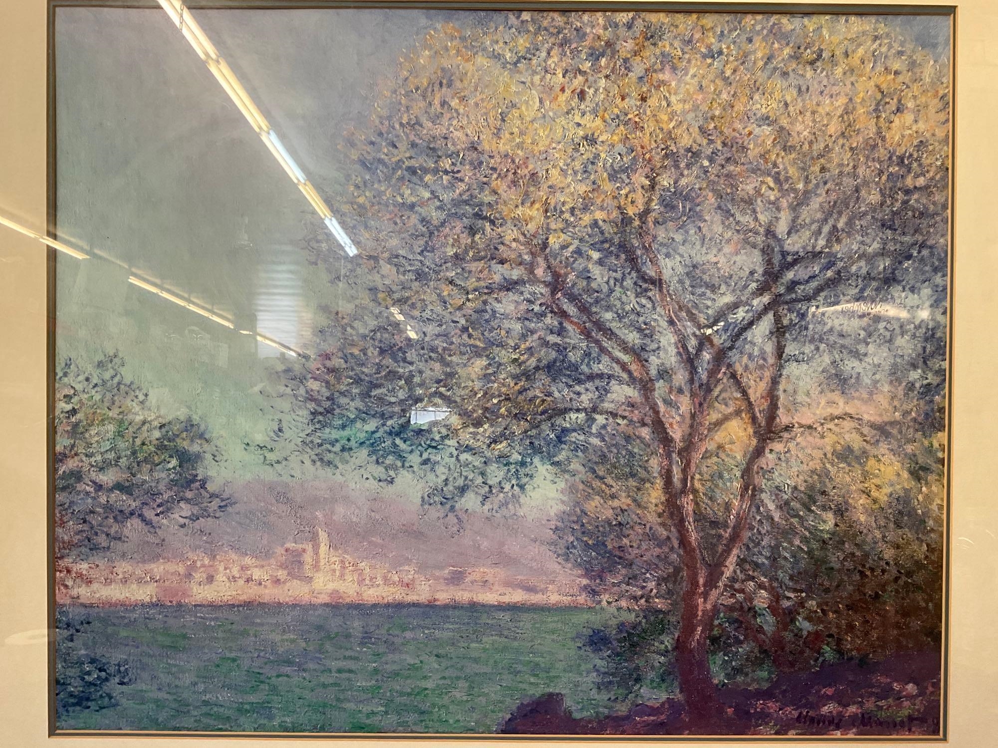 Claude Monet | Two Large Framed Claude Monet Prints | MutualArt