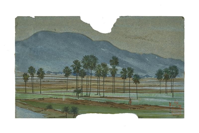 Indra Dugar | Blue Hills of Rajgir (1966) | MutualArt