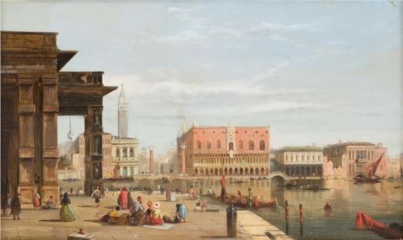 Alfred Pollentine | Grand Canal | MutualArt