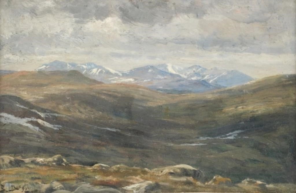 Berndt Adolf Lindholm | Landscape (1892) | MutualArt