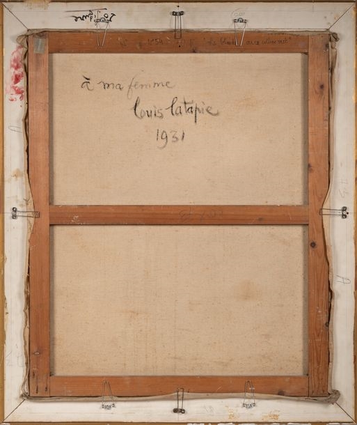 Louis Latapie | Portrait de la femme du peintre, A ma femme (1931) | MutualArt