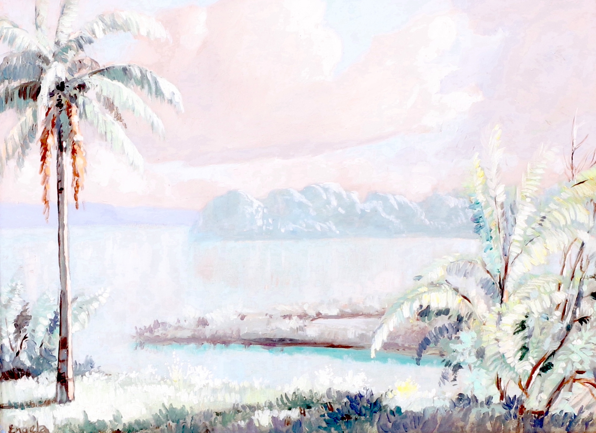 Johan Engela | TROPICAL SEASCAPE | MutualArt