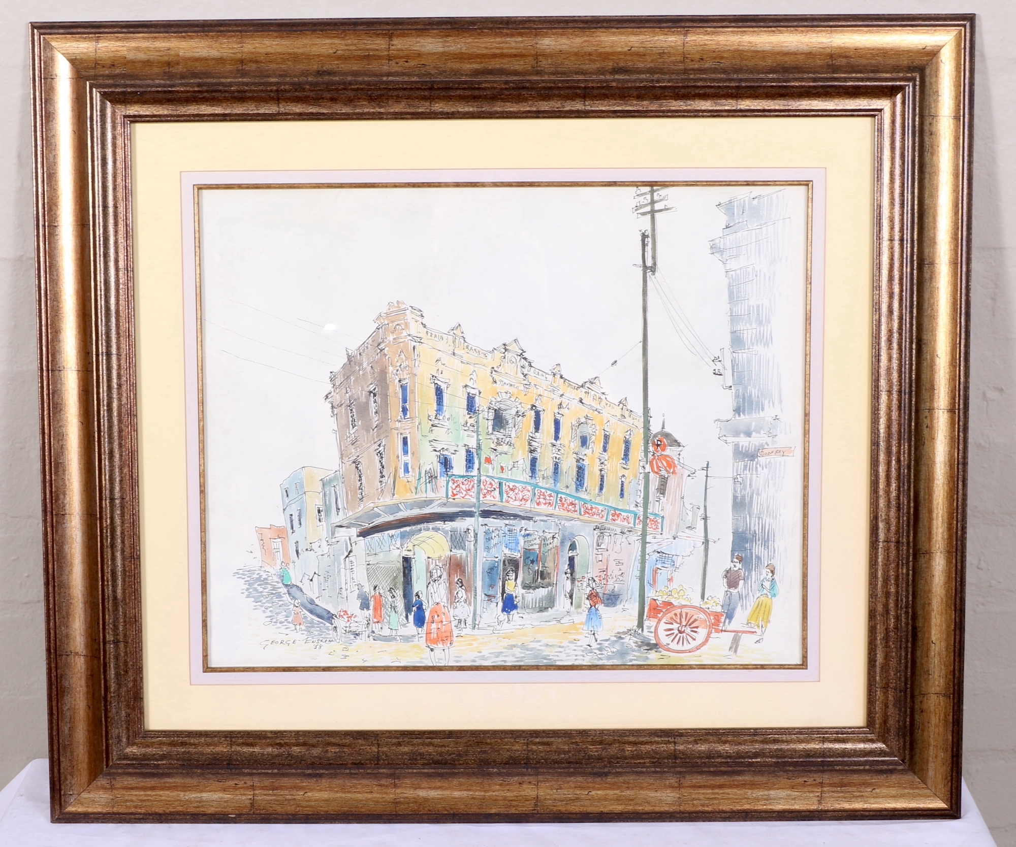 George Enslin | CAPE STREET CORNER | MutualArt