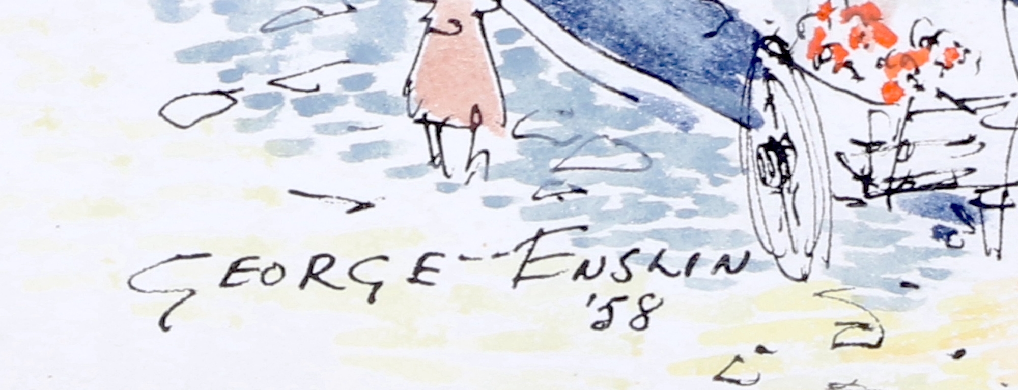 George Enslin | CAPE STREET CORNER | MutualArt