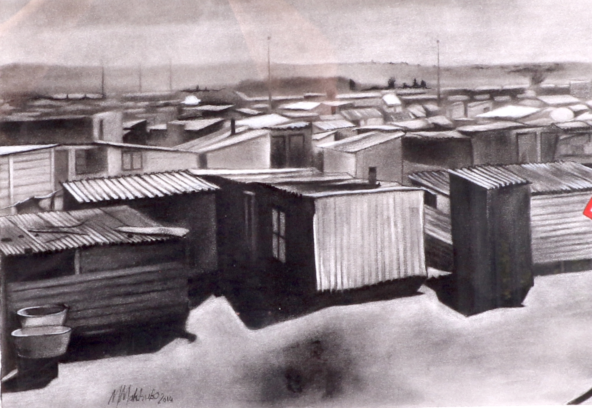 Mpho Makhubo | TOWNSHIP (2014) | MutualArt