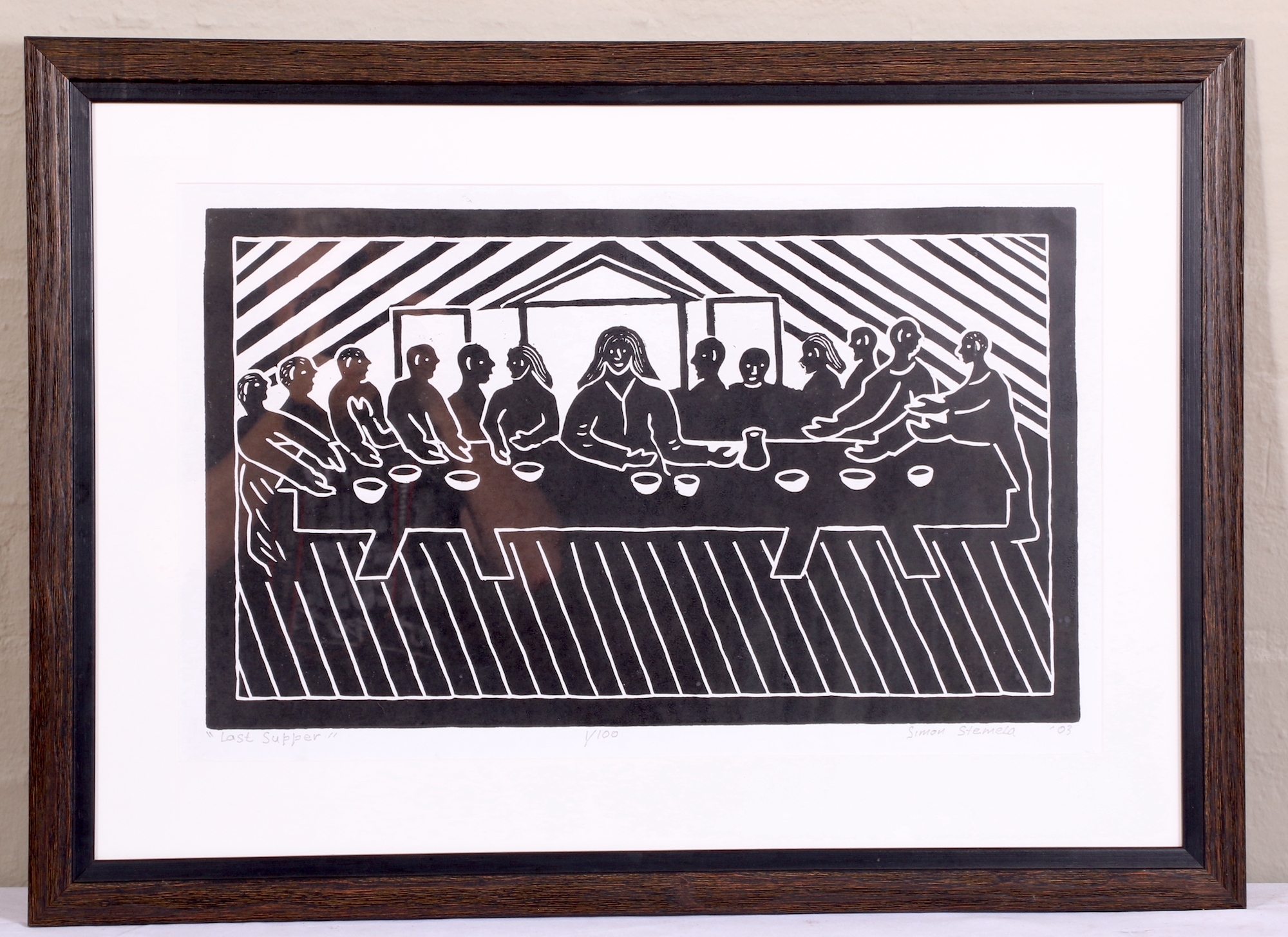 Simon Stemela | LAST SUPPER | MutualArt