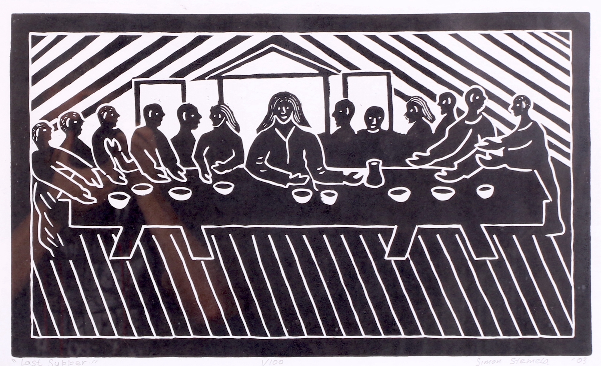 Simon Stemela | LAST SUPPER | MutualArt