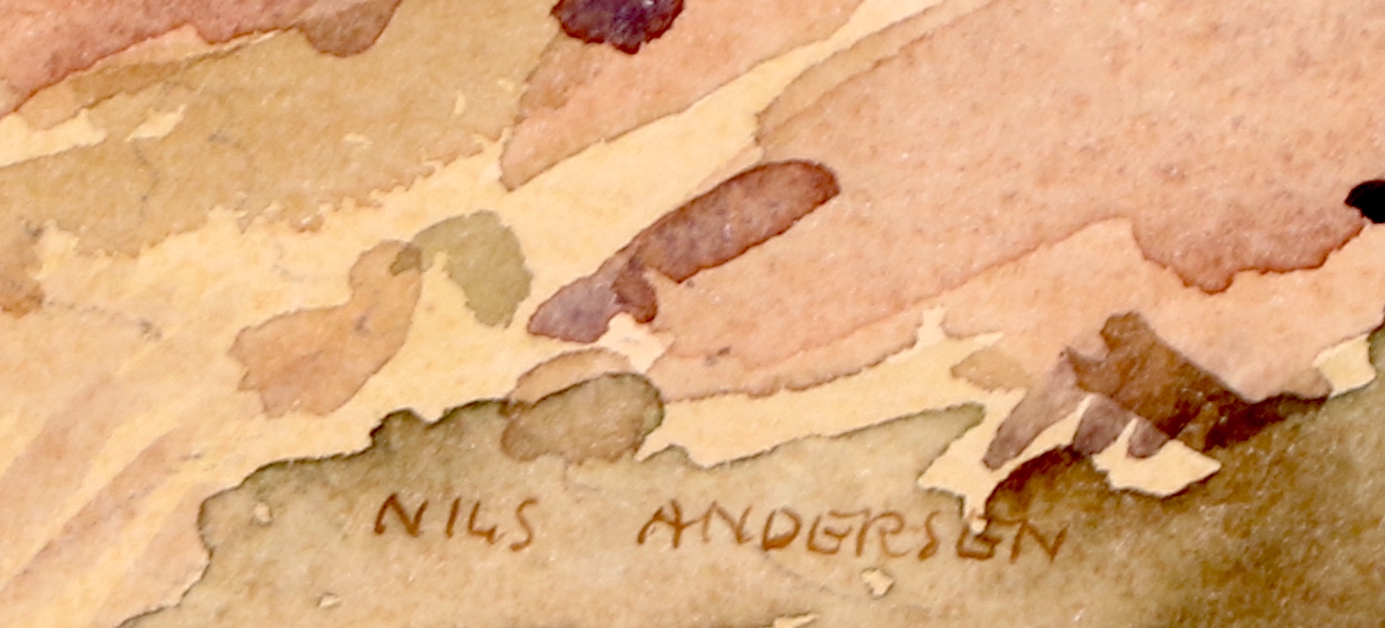 Nils Severin Andersen | ZULU HUTS IN THE LANDSCAPE | MutualArt