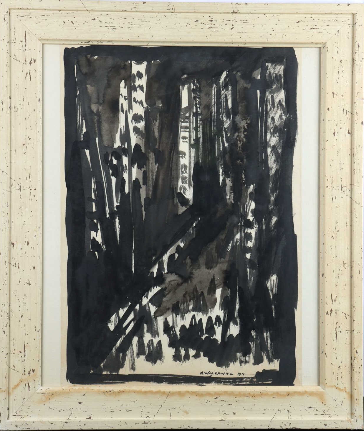 Abraham Walkowitz | MODERNIST CITYSCAPE | MutualArt