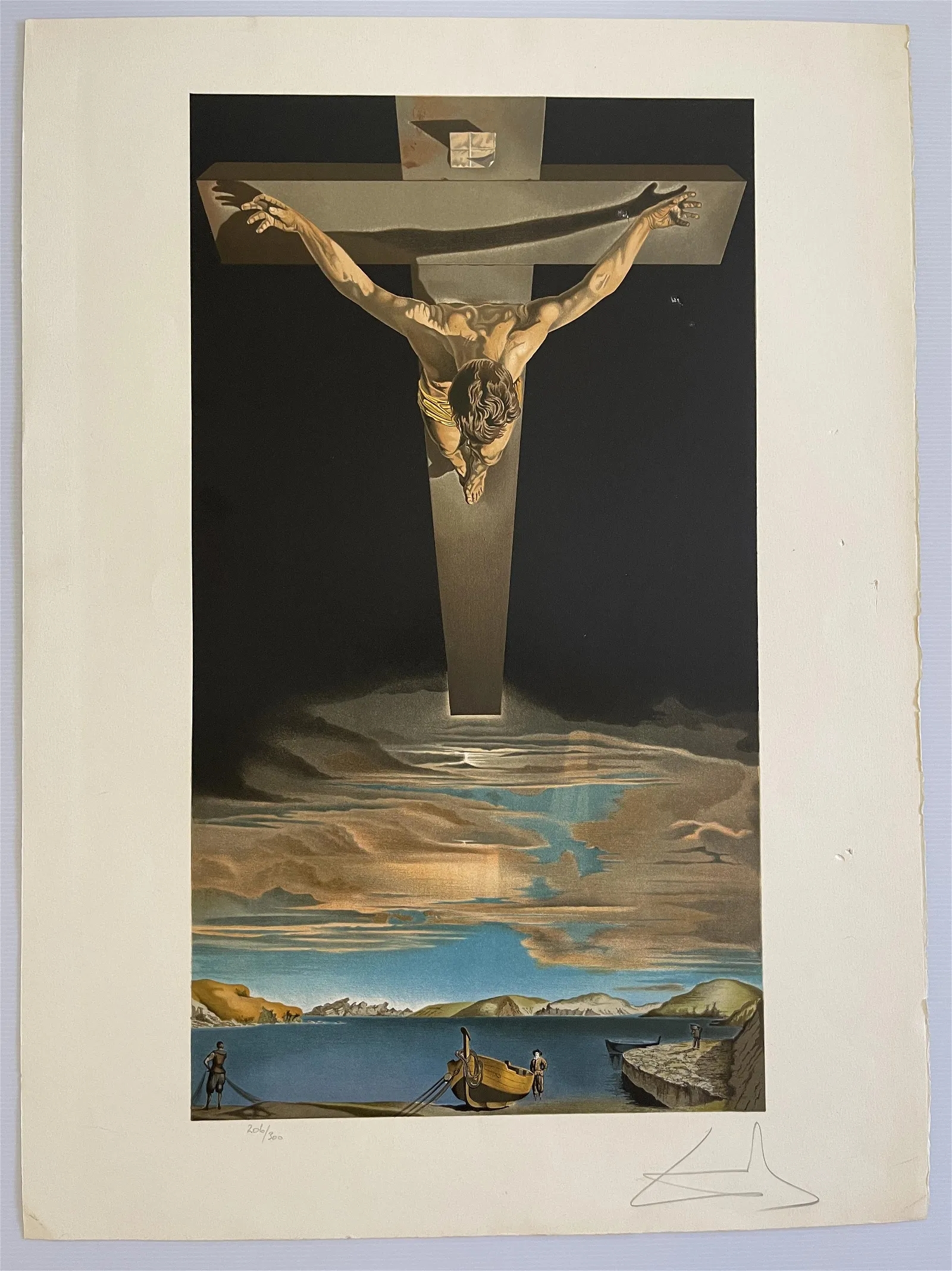 Salvador Dalí | Christ of Saint John of the Cross (1951 - 1989) | MutualArt