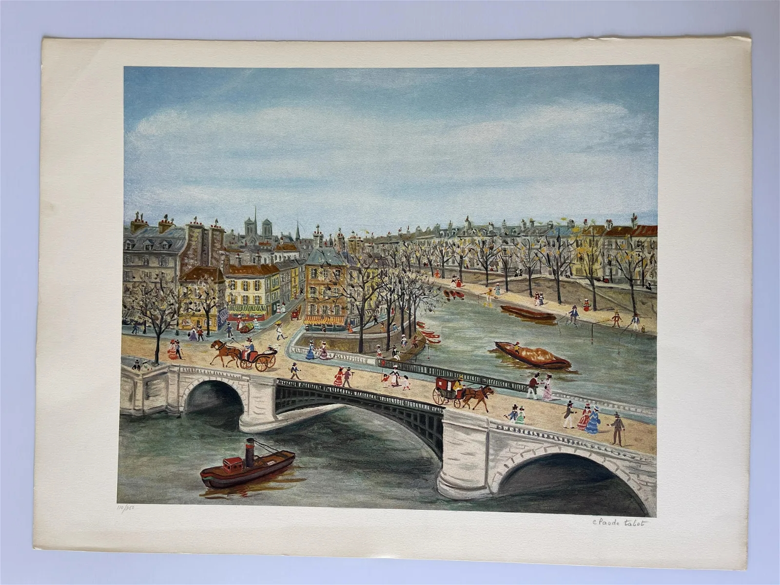 Claude Tabet | ILE DE LA CITE | MutualArt