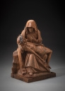 Netherlandish School, 15th Century | A GOTHIC OAK WOOD PIETA | MutualArt