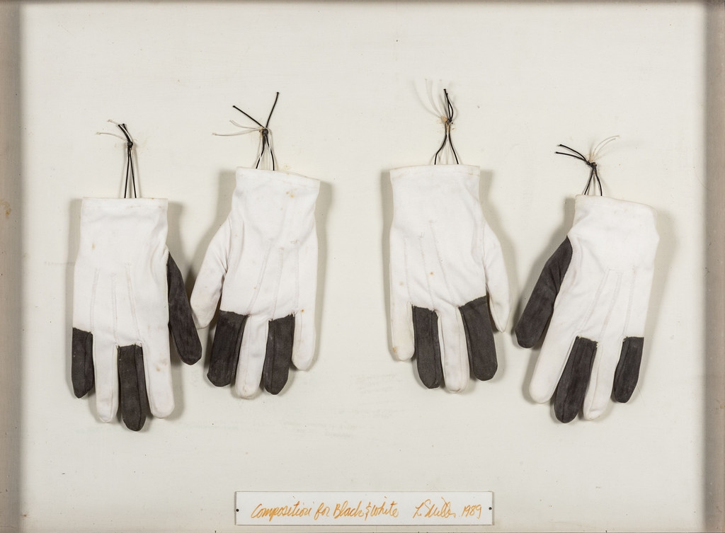 Larry Miller | Composition for black and white 1989 (1989) | MutualArt