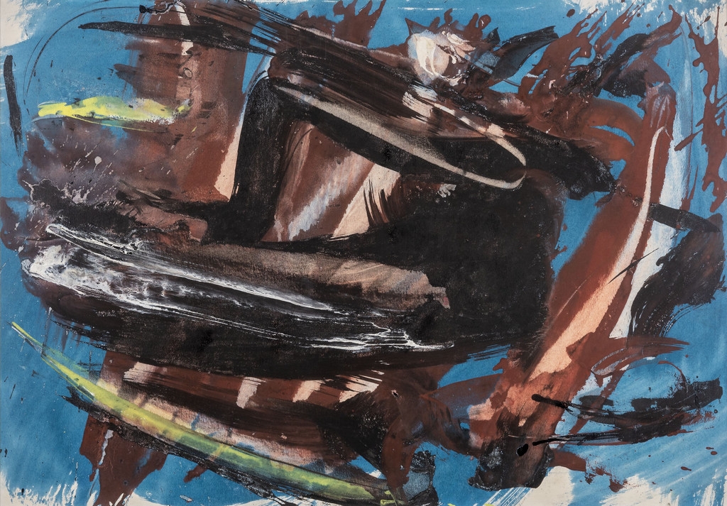 Gérard Ernest Schneider | Composition 1962 (1962) | MutualArt