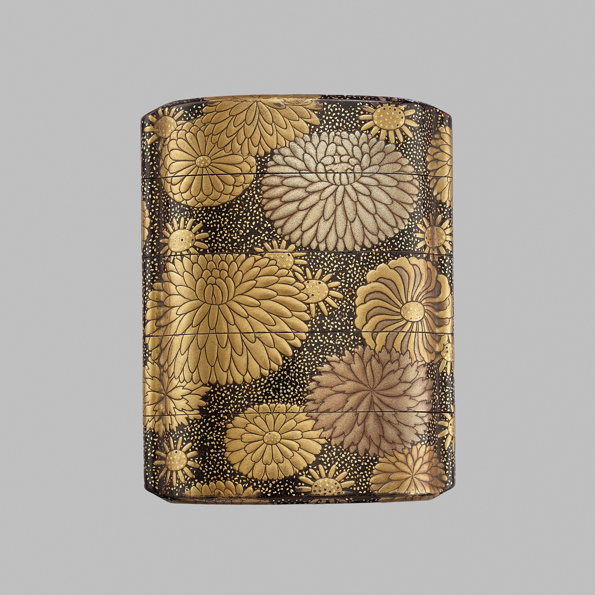 Japanese School, 19th Century | A FINE LACQUER FOUR-CASE INRO DEPICTING ...