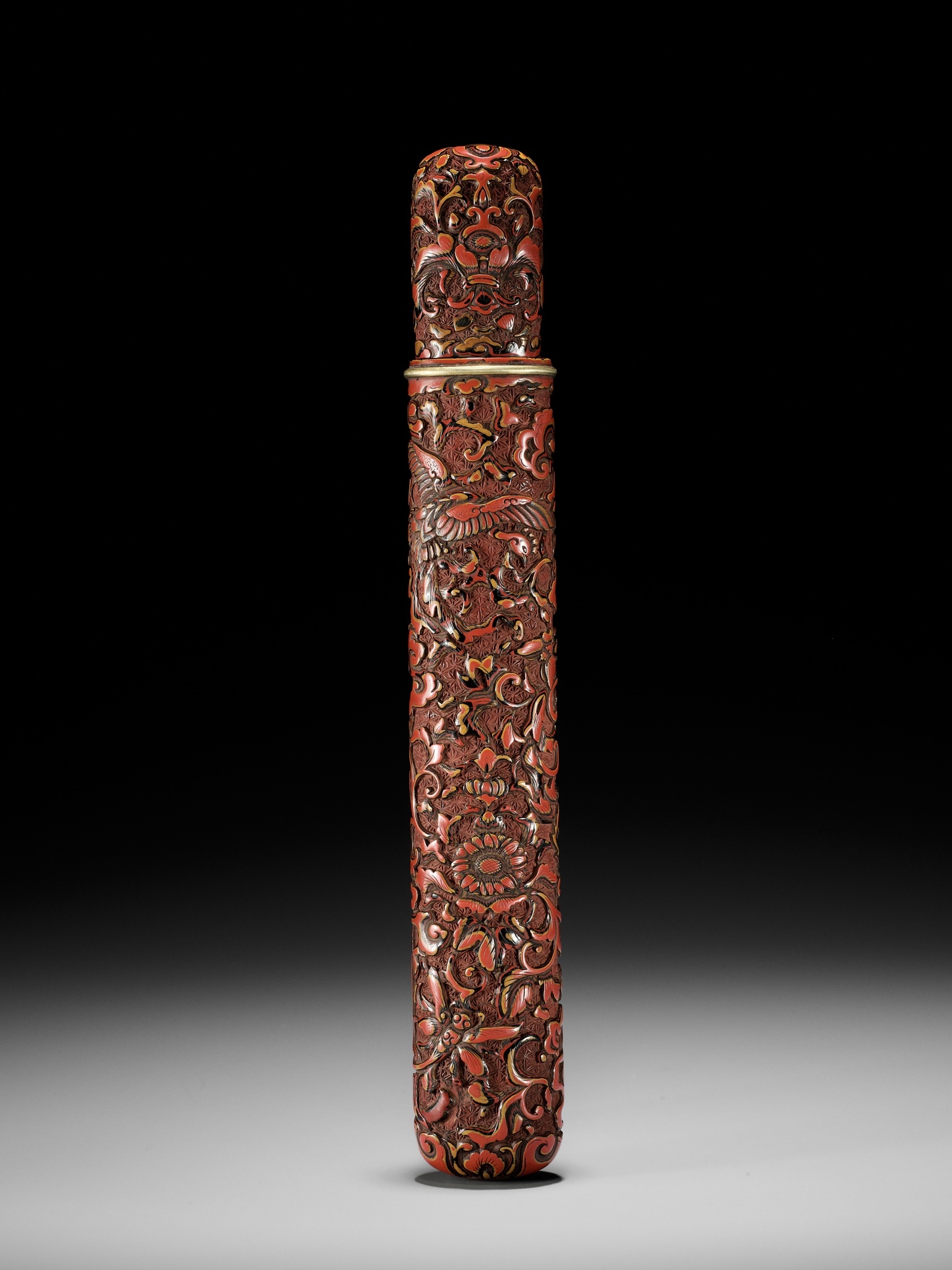 Matsuki Hokei | MATSUKI HOKEI: A SUPERB TSUISHU LACQUER KISERUZUTSU ...