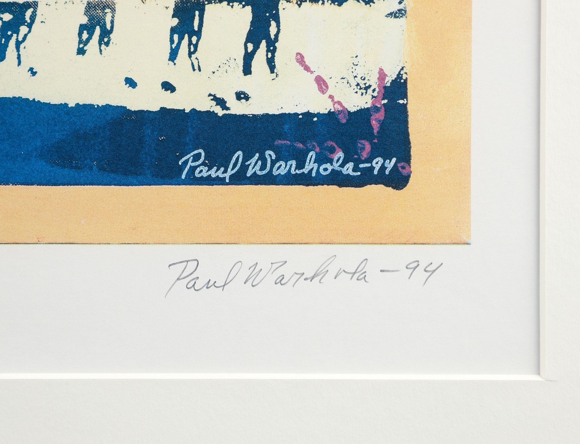 Paul Warhola | Pittsburgh Skyline with Fireworks (1994) | MutualArt