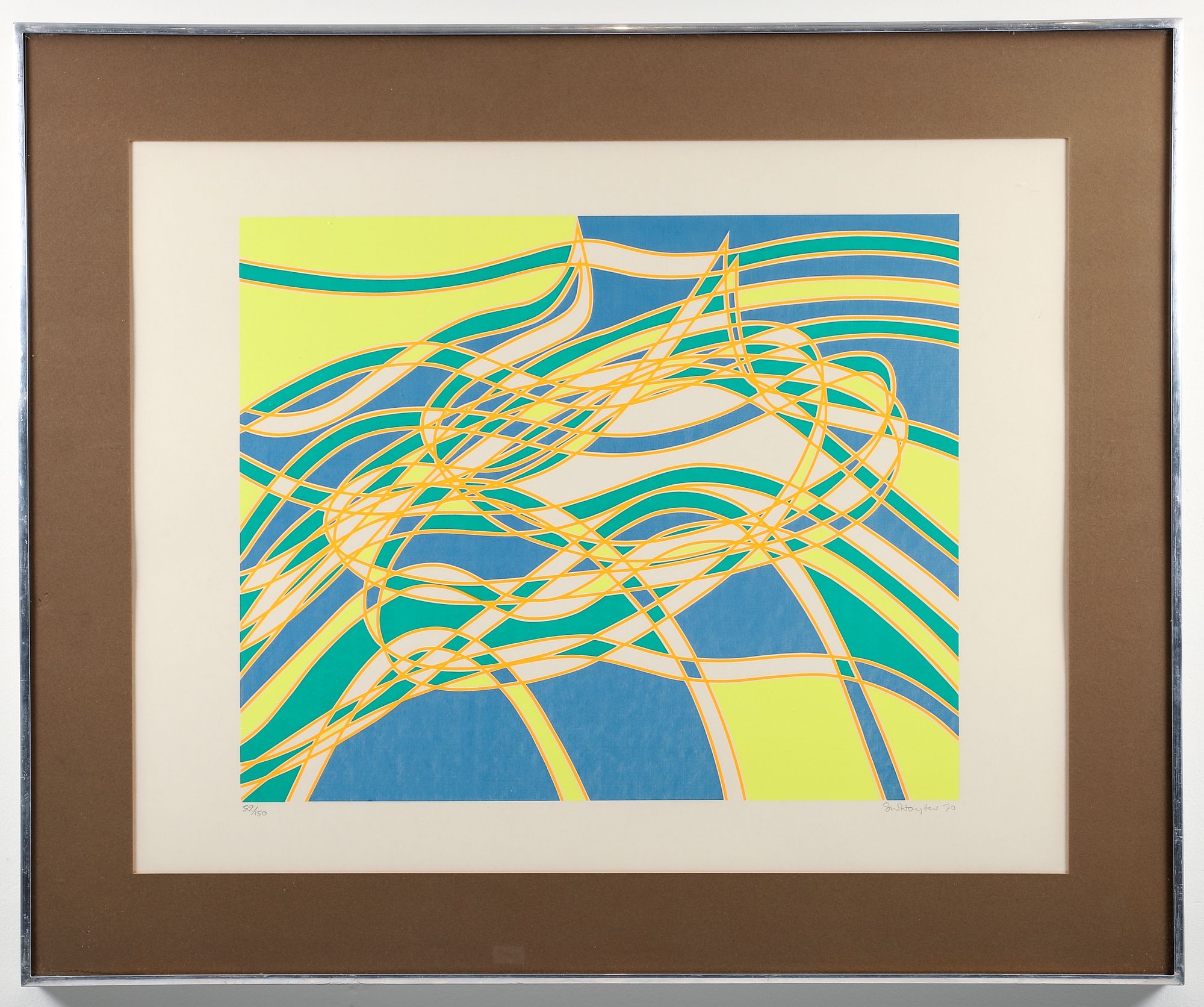 Stanley William Hayter | III from the Aquarius Suite (1970) | MutualArt