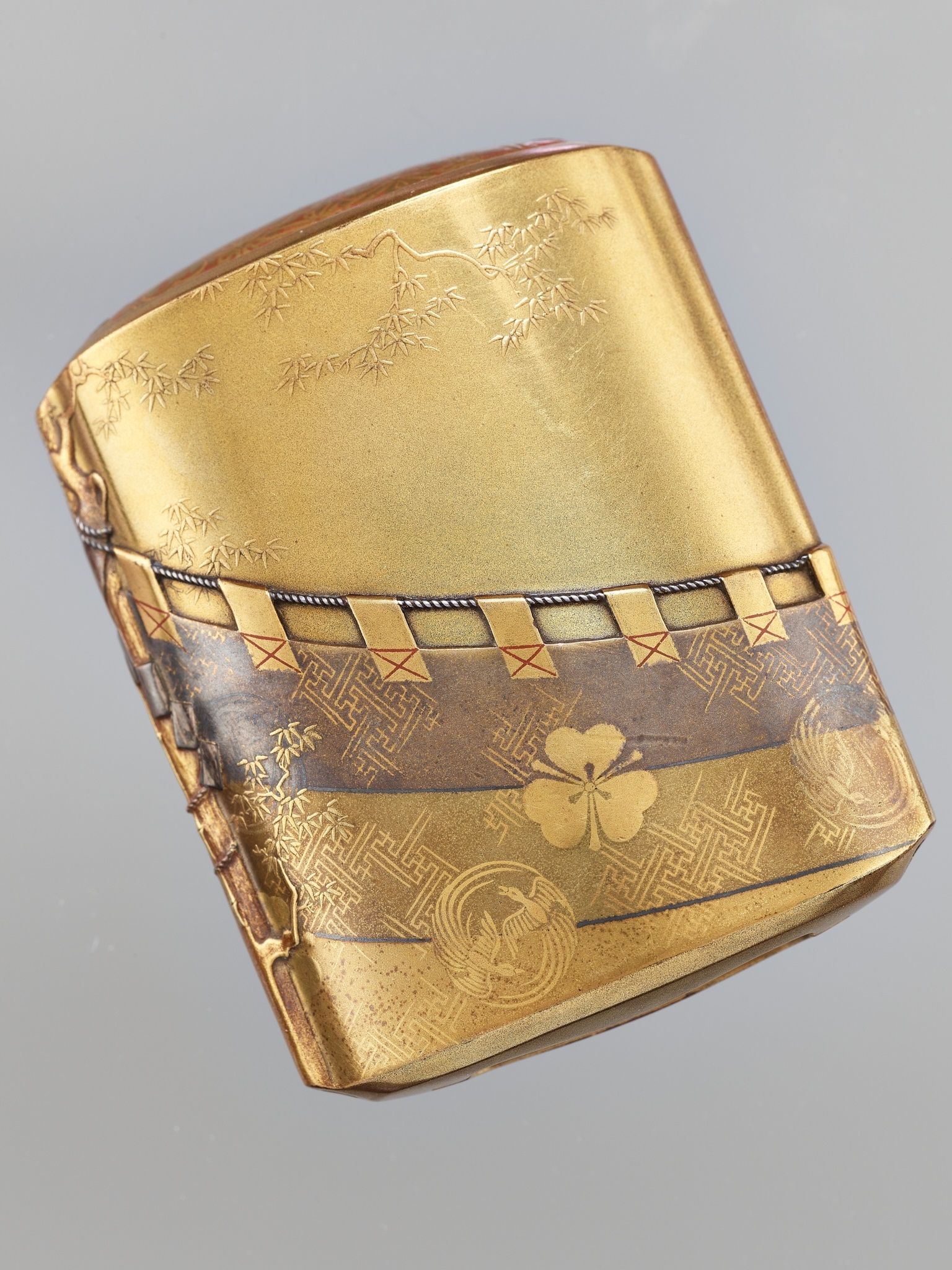 Japanese School, 19th Century | INRO DEPICTING SUMO WRESTLERS | MutualArt