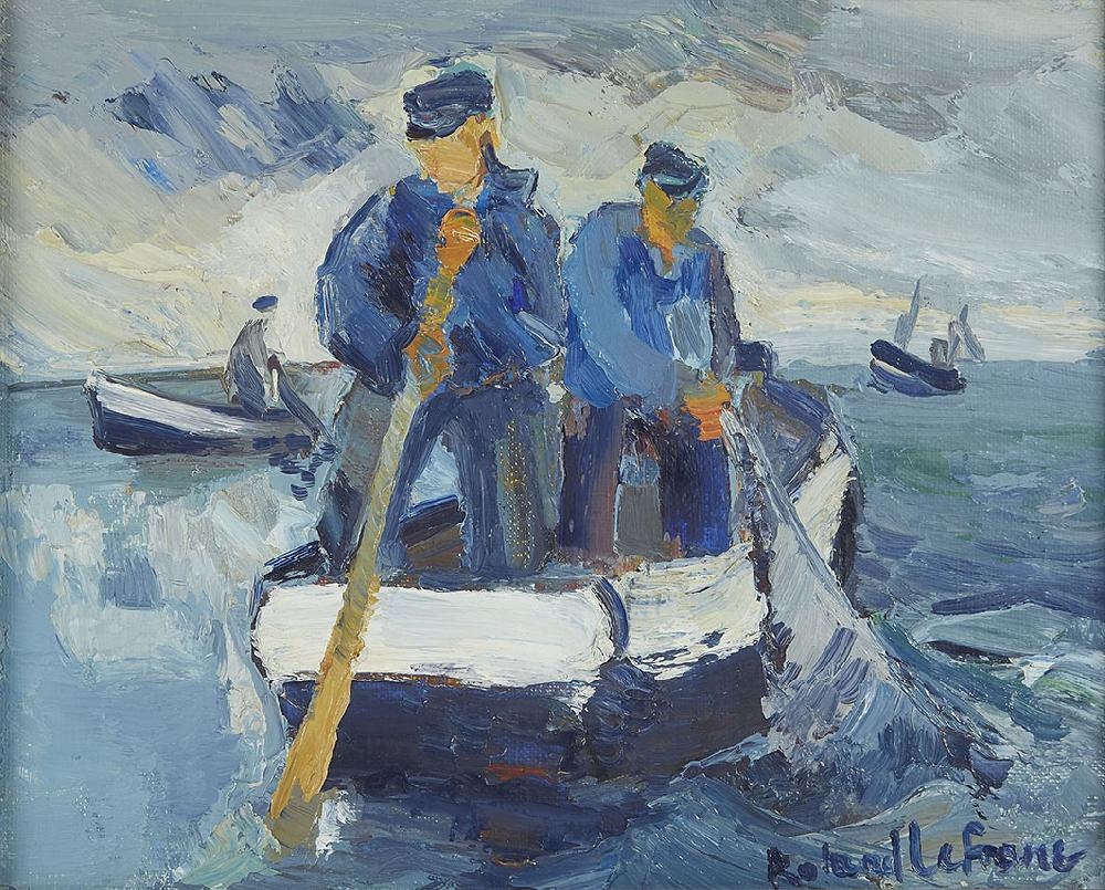 Roland Lefranc | La relève du filet | MutualArt